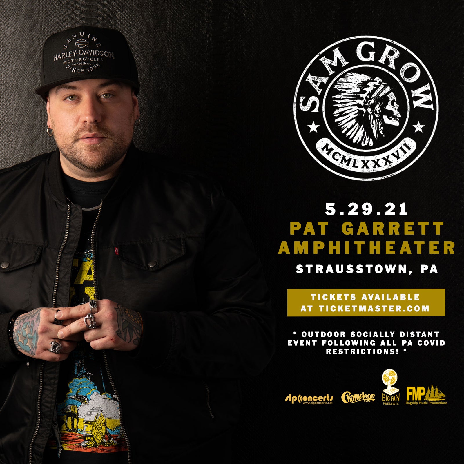Sam Grow *POSTPONED* NEW DATE TBD | SLP Concerts Presents
