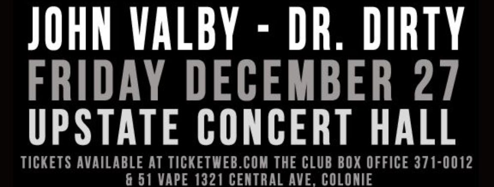 JOHN VALBY - DR DIRTY | SLP Concerts Presents